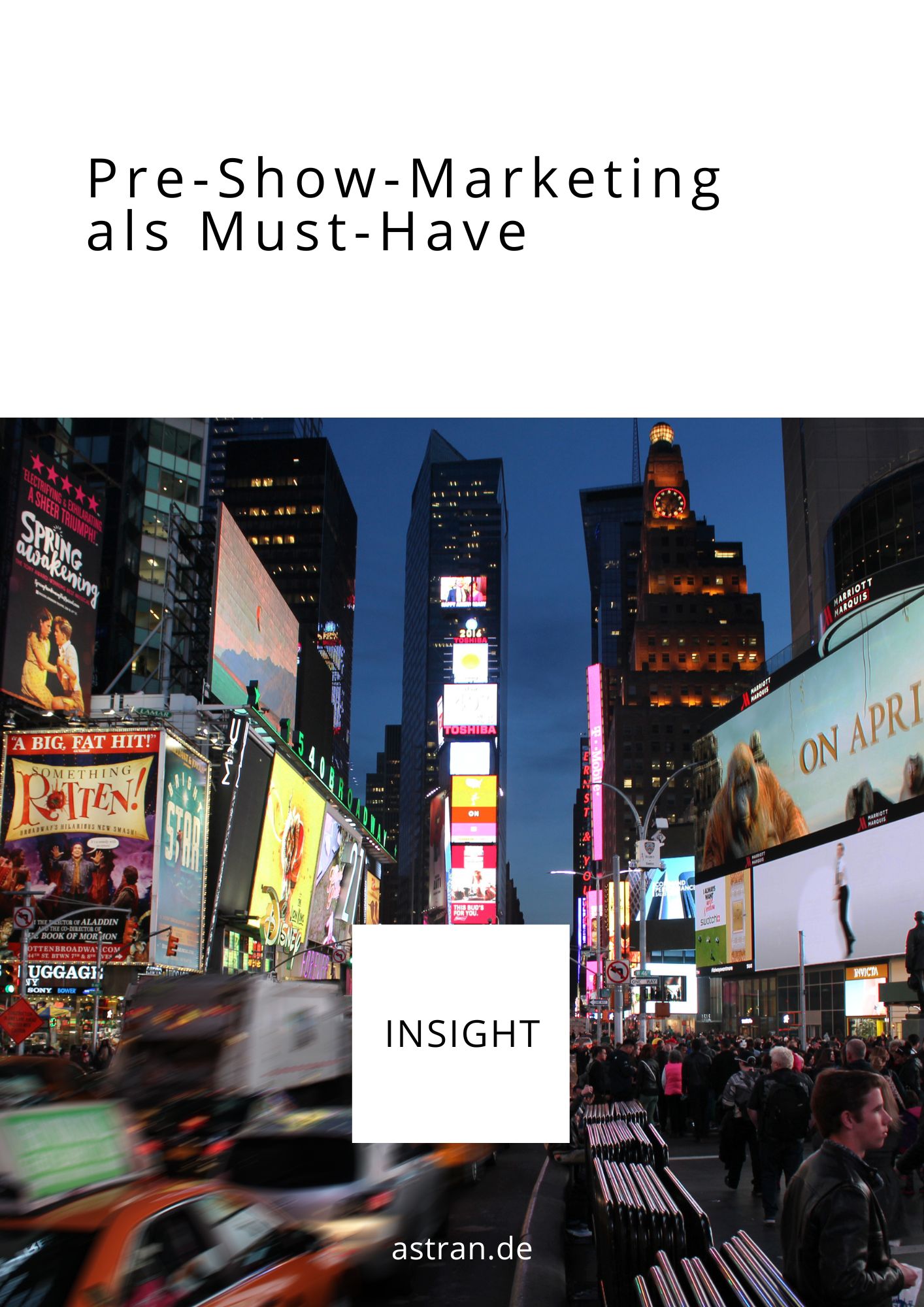 Pre-Show-Marketing - ASTRAN Business Consulting GmbH